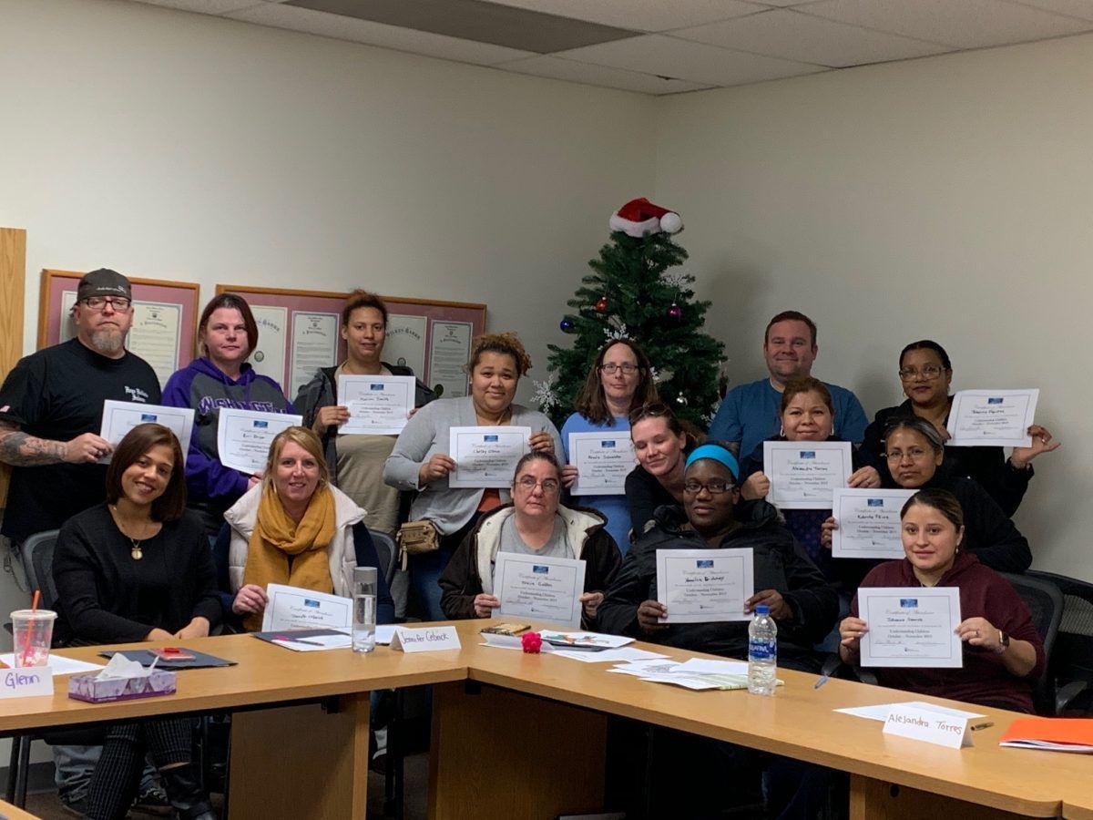 LCHS Families Complete Parenting Education Classes - Luzerne County ...